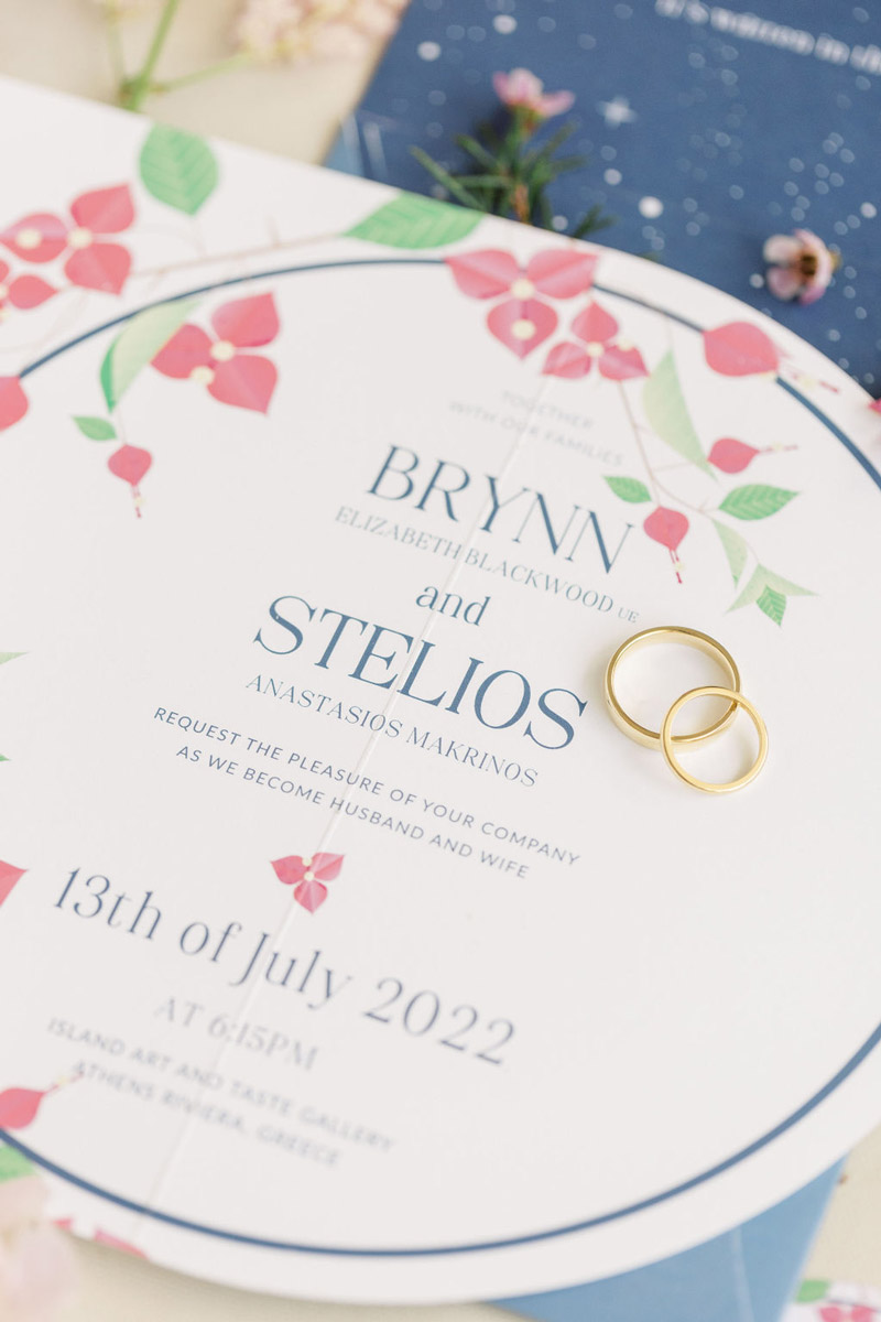 Celestial Blue & Gold - Love Me Do